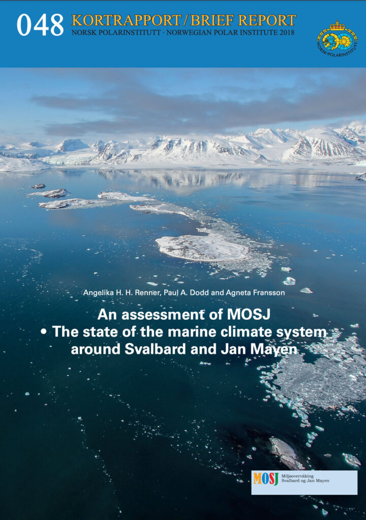 An assessment of MOSJ: the state of the marine climate system around ...